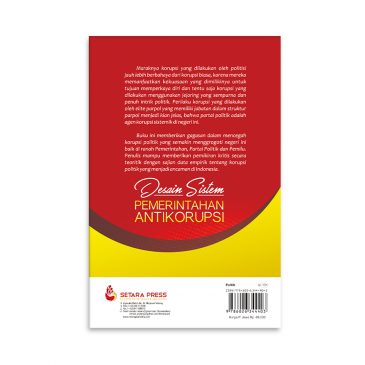 Desain Sistem Pemerintahan Antikorupsi – Dr. Agus Riwanto | Store ...