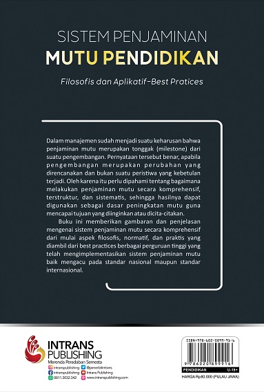 Sistem Penjaminan Mutu Pendidikan – Agus Zaenul Fitri – INTRANS ...