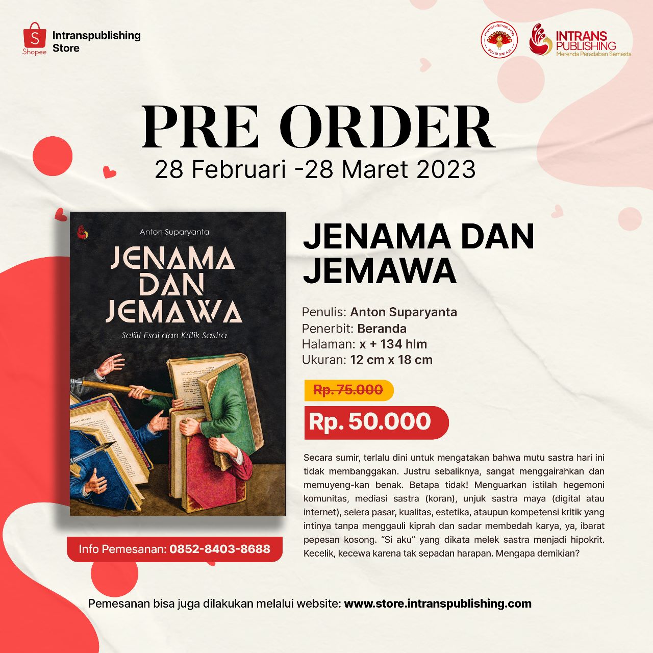 Jenama dan Jemawa | Store Intrans Publishing